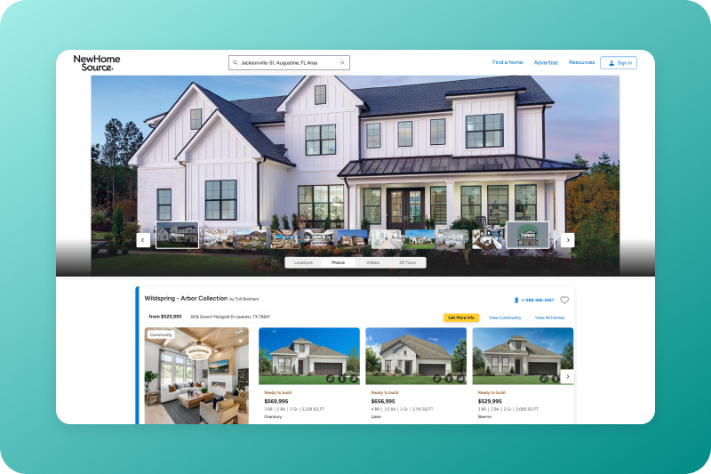 NewHomeSource: #1 New-Home Listings in the US | Zonda Home